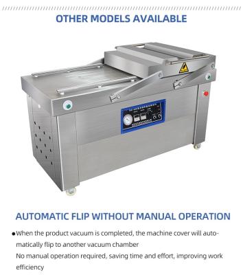 China DZ-700/2S Vacuum Packaging Machine for Frozen French Fries Chicken Breast Chicken Leg Whole Chicken for sale