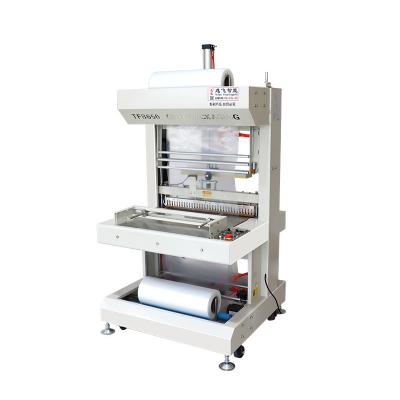 China TFB650 Máquina semiautomática de envasado de embalaje para embalaje y embalaje de botellas de bebidas en venta