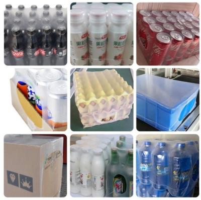 China TFB650 Máquina semiautomática de envasado de embalaje para embalaje y embalaje de botellas de bebidas en venta