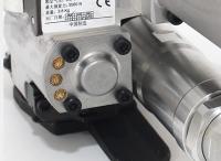 China 7 KG Portable Pneumatic PET PP Strapping Machine for Plastic Packaging Convenience for sale