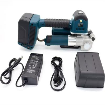 China Handmatige PP PET elektrische DD19 op batterij aangedreven riemmachine voor eenvoudige bediening Te koop