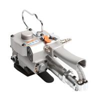 China AQD19 Plastic PP/PET Strip Strapping Machine with Handheld Pneumatic Strapping Tool for sale