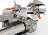 China 220V Pneumatic Driven A19 Buckle Free Handheld Strapping Machine for PET PP Strap for sale