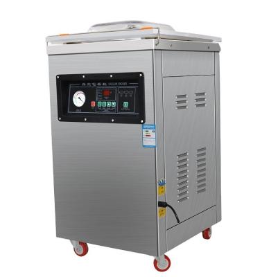 China Vertical Single Chamber Food Vacuum Packing Machine For Frozen Meat 60*52*15cm Chamber Size for sale