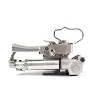China 0.5-1.5mm Strap Width Pneumatic Driven A19 Steel Strapping Machine for Packaging for sale