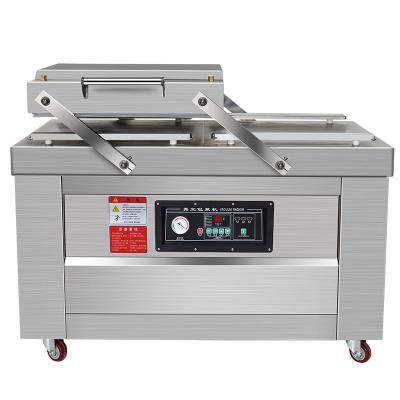China 140 KG Large Double Chamber Vacuum Packing Machine With Nitro 2 Chamber Vaccum Packing Machine for sale
