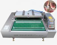 China 10mm Sealing Width Meat Conveyor Belt Type Vacuum Continuous Rolling Packaging Machine for sale