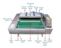 China 10mm Sealing Width Meat Conveyor Belt Type Vacuum Continuous Rolling Packaging Machine for sale