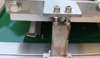 China 10mm Sealing Width Meat Conveyor Belt Type Vacuum Continuous Rolling Packaging Machine for sale