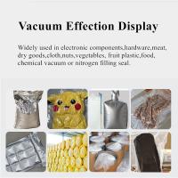 China Adjustable Height Automatic Food External Vacuum Packaging Machine with Gas Flushing for sale