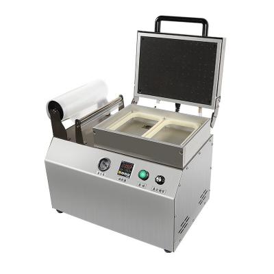 China 220V/50HZ 110V/50HZ Small Size Food Meat Tray Sealer for Vacuum Film Skin Packaging for sale