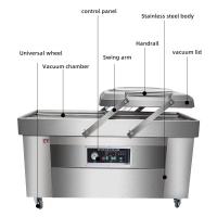 China Electric Driven Double Chamber Vacuum Packing Machine for Meat and Nuts Preservation for sale