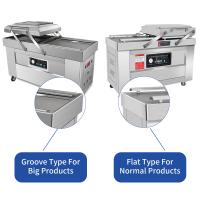 China Electric Driven Double Chamber Vacuum Packing Machine for Meat and Nuts Preservation for sale