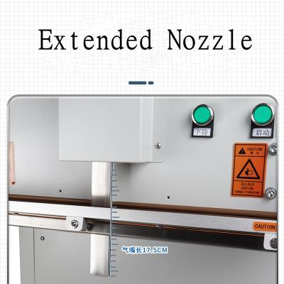 China Vertical External Vacuum Packing Machine with Pneumatic Driven Gas Flushing Nozzle for sale