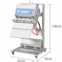 China 950W Power Vertical Plastic Big Bag Sealer Pneumatic External Vacuum Packaging Machine for sale