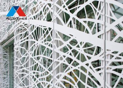 Cina Uso esterno della decorazione della parete dell'appartamento di alluminio resistente dello schermo del tempo in vendita