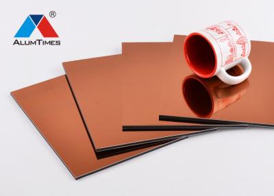 Cina Pannello di parete all'aperto del pannello composito di alluminio 4mm rigido per il contrassegno in vendita