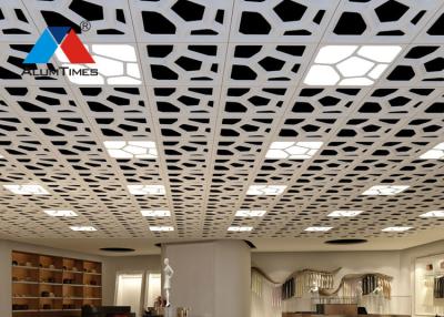 Cina Pannelli per soffitti decorativi del metallo, clip resistente al fuoco in mattonelle del soffitto del metallo in vendita