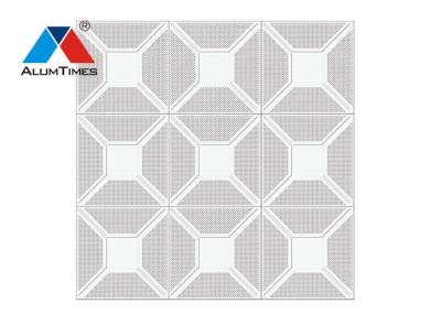 Cina Sopravviva il soffitto perforato alluminio resistente con diritto/ha smussato il bordo in vendita