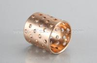 China Wrapped Solid Self Lubricating Bronze Bushings For Convey Machine for sale