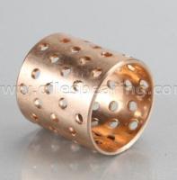 China Self Lubricating Solid Bronze Bushings Wrapped For Convey Machine for sale