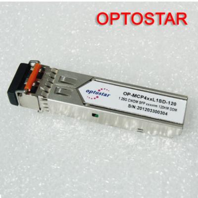 China 120km DDMI DFB Fiber Optic Interface Module SMF Transceiver Digital Optical Monitoring for sale