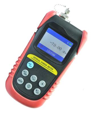 China Handheld Optical Power Meter Fiber Optic Measurement With 0.01dBm Precision for sale