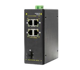 China 5 Port 10M / 100M Fiber Optic Media Converter , Rj45 To Fiber Media Converter SFP for sale