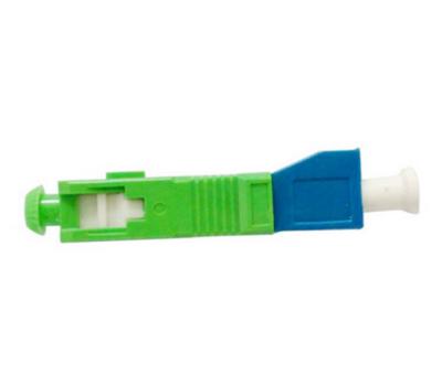 China Plastic LC / SC Fiber Optic Adapter Female To Male High Precision Size for sale