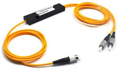 China FC LC ST FBT 1X2 PLC Splitter Module Low Insertion Loss ROHS CE Certification for sale
