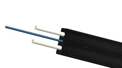 China Low Sensitivity Ftth Drop Cable , Fiber Optic Jumper Cables Fiber To Home Lszh Sheath for sale