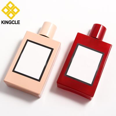 China Printing Frosted Empty Spray Perfume Glass Bottles and Jars Personalized Empty Perfume Spray Bottles , Cosmetic Perfume for sale