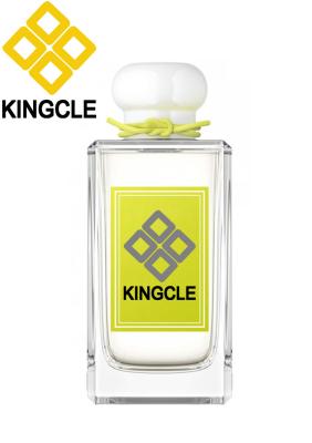 China glass perfume bottles for brand name，Beautiful 100ml Glass Perfume Bottle , Glass spray bottle for Fragrance for sale