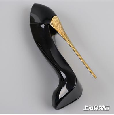 China Verified Suppliers 90ml High Heel Shoe Shape Glass Perfume Bottle for sale