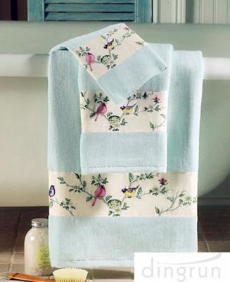 Cina Asciugamani puri premio del lavaggio della mano del cotone per la casa/hotel/cucina 30*60cm in vendita