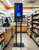 Quality Qr Code Scanner Payment Terminal Self Check in Kiosk Credit Card Payment Machine for sale