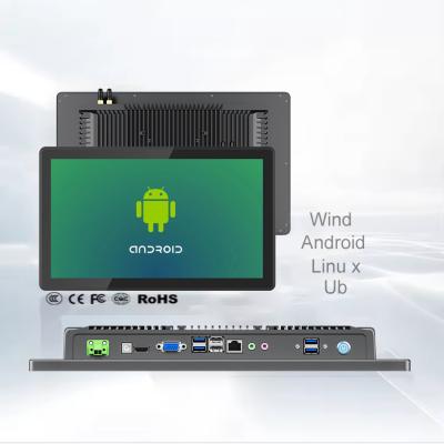 China 15.6 Inch Aio Industrial Touch Screen Computer Desktop Panel Amount RK3568 2+16GB  Raspberry Pi All in One Pc for sale
