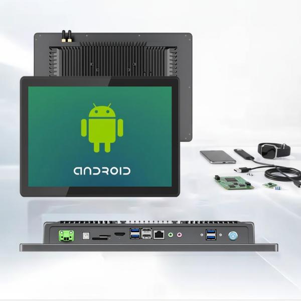 Quality Fanless 19 Inch Android Panel PC IP65 Waterproof High Brightness Capacitive Touch Screen VESA Mount for sale