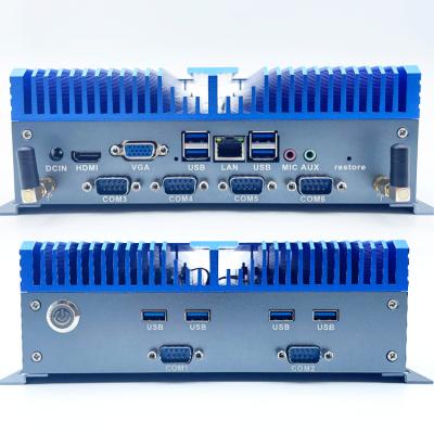 China Industrial Mini PC 12th Gen Intel i5 32GB RAM 1TB Hard Dual LAN Wind10 Embedded PC Computer for sale