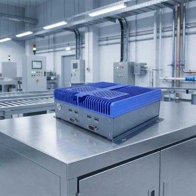 China Industrial Embedded Mini PC Fanless Core i3 i5 i7 12th Gen 2x Ethernet LAN Parallel Port Firewall Computer for sale