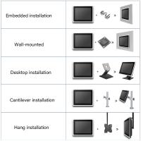 China Capacitive Multi Touch Screen Panel Industry Touch Computer 13.3 Inch Tablet Pc  All in One Touch Panel Pc for sale