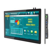 China 21.5 Inch Ip65 Window/Android/Linux 10 Point LCD Touchscreen Rugged All in One Fanless Embedded Industrial Panel Pc for sale