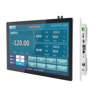 China Industrial Embedded Lcd Monitor Wall-mounted Flat Touch Screen Marine Monitor with Capacitance Touch for sale