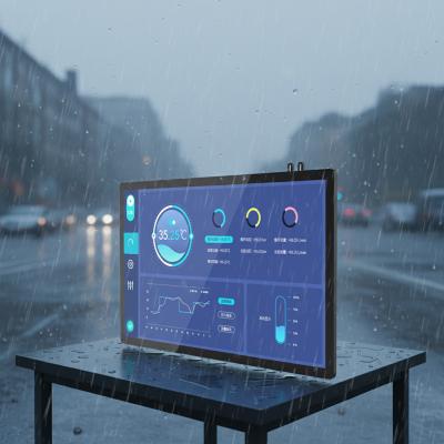 China Multi-Sized Factory Wholesale Industrial Panel PC-Wall Mount Android Touch Screen Computer LCD Display 1280x800/1920x1080 for sale