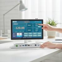 Quality Industrial HMI PC 15.6 Inch Fanless Intel J1900 8GB RAM Panel Computer IP65 for sale