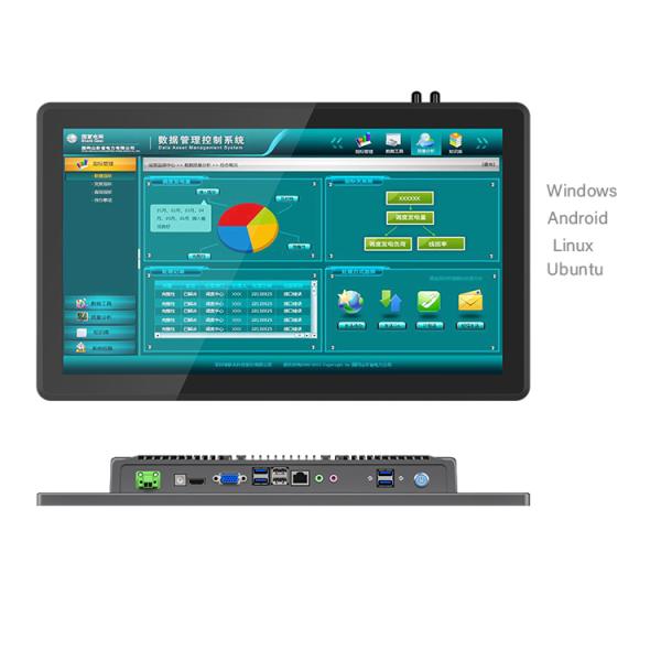 Quality 18.5inch Android Industrial All in One Pc Hot Sell Ip65 Waterproof RK3568 Touch Screen Computer Industrial Panel Pc for sale
