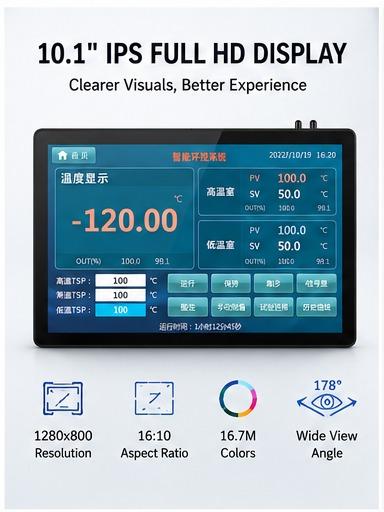 Quality 10.1  15.6 Inch Touch Screen Monitor Industrial Monitor Embedded /open Frame Lcd Monitor for sale