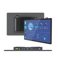 Quality Touch Screen Industrial Personal Computer Embedded Waterproof Rs232 Rs485 IP65 for sale