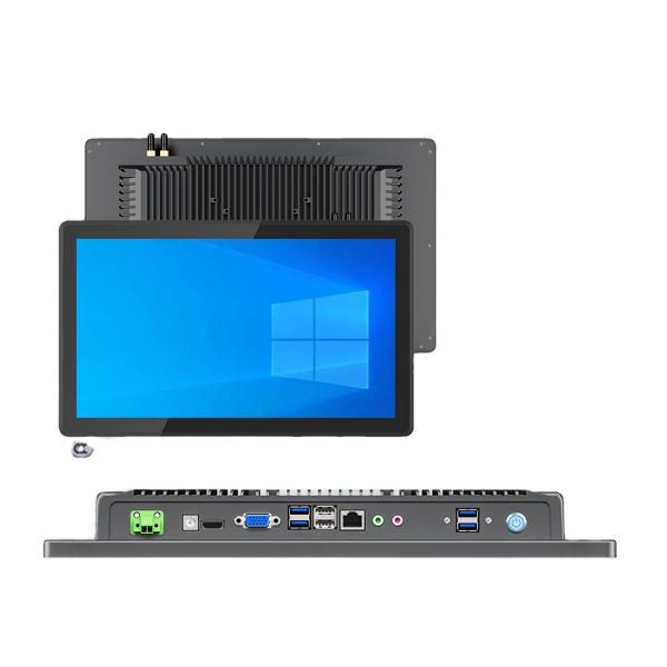 Quality Factory Direct Sale 15.6 Inch Fanless Industrial Panel PC Intel Core i5/i7 All-in-One Computer with Capacitive Touch Screen for sale