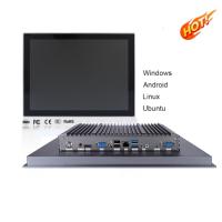 China Customized 12.1 Inch SSD Industrial All in One Pc Hmi Pc Linux Touch Panel Mini Pc With Screen Capacitive Display Computer for sale